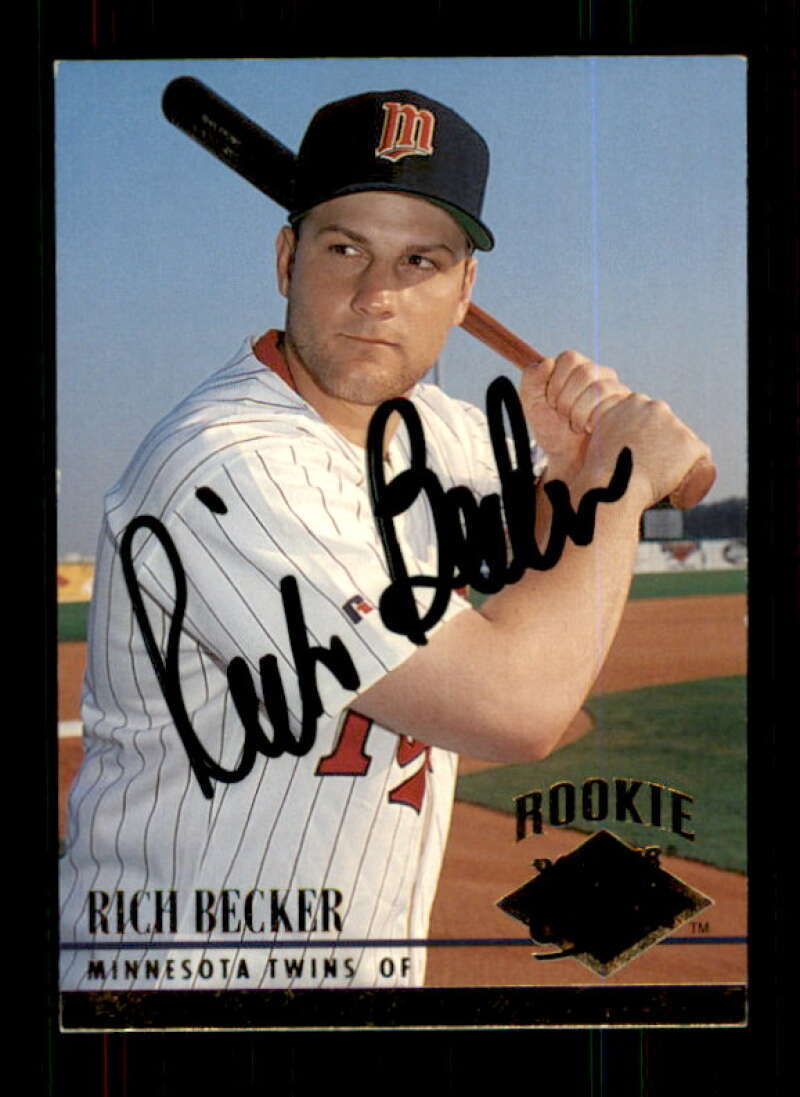 1994 Fleer Ultra #385 Rich Becker AUTOGRAPHED!! Twins 240233 | eBay