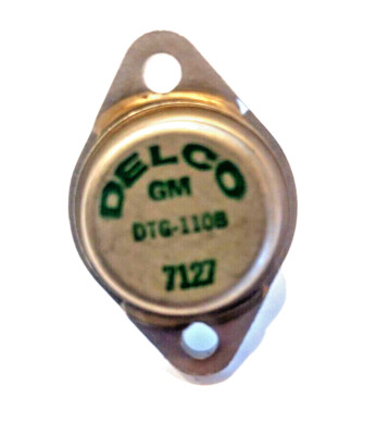 DTG110B - DELCO - HIGH POWER TRANSISTOR - 25AMPS - Audio Frequency ...