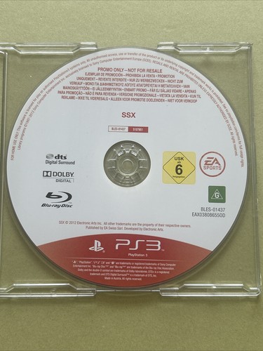SSX PS3 Promo Disc | eBay UK