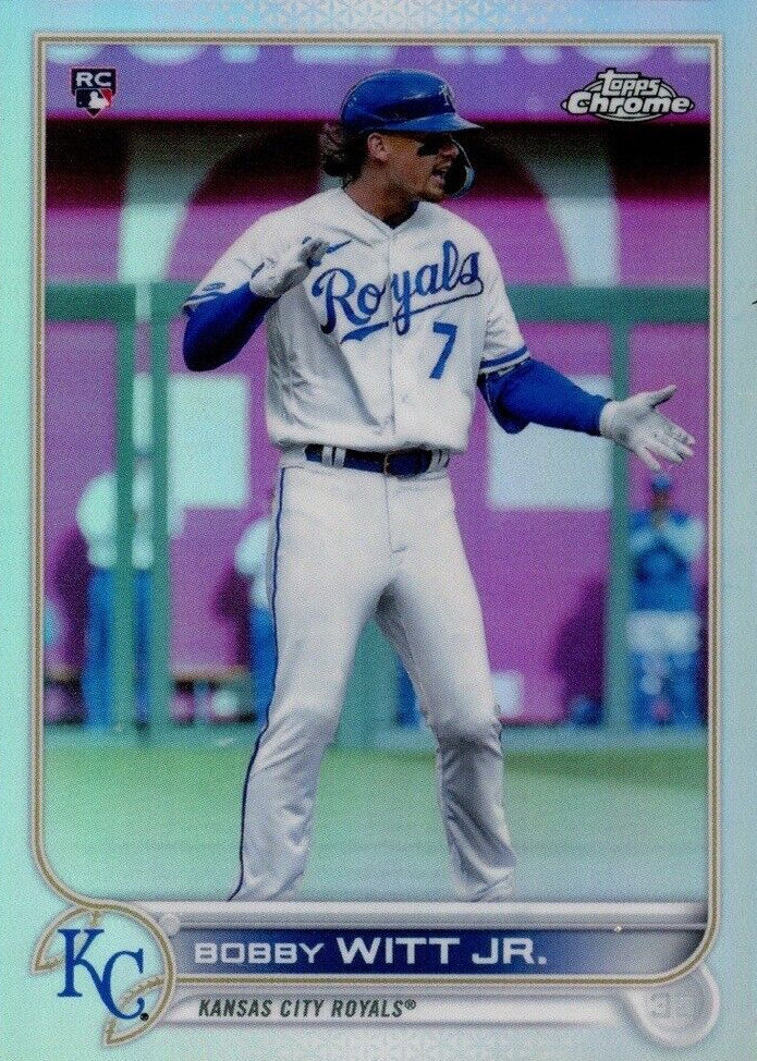 2022 Topps Chrome Sonic - #221 Bobby Witt Jr. (RC) for sale online | eBay