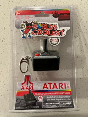 world's coolest atari 2600 arcade sound joystick keychain sealed | eBay