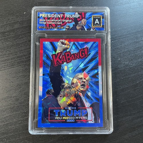 Donald Trump YOU MISSED MFERS! 2024 KABANG! PSA 10 Card Custom Kaboom ...