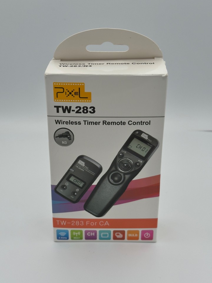 Pixel TW-283/N3 Wireless Timer Remote Control for Canon EOS 1D 5D 6D 7D, NEW | eBay