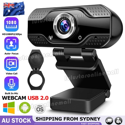 1080P Webcam Full HD USB 2.0 For PC Desktop Laptop Web Camera with ...