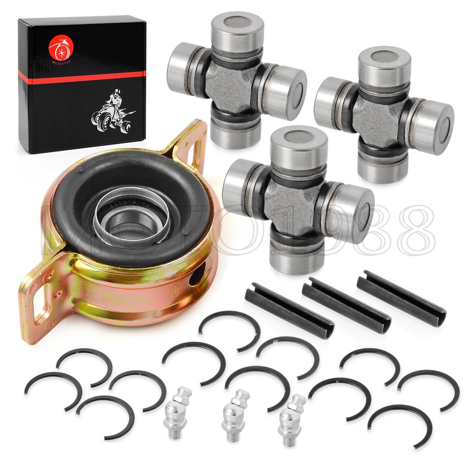 Front Rear Propeller Shaft Bearing Carrier u-joint For Polaris 3515075 ...