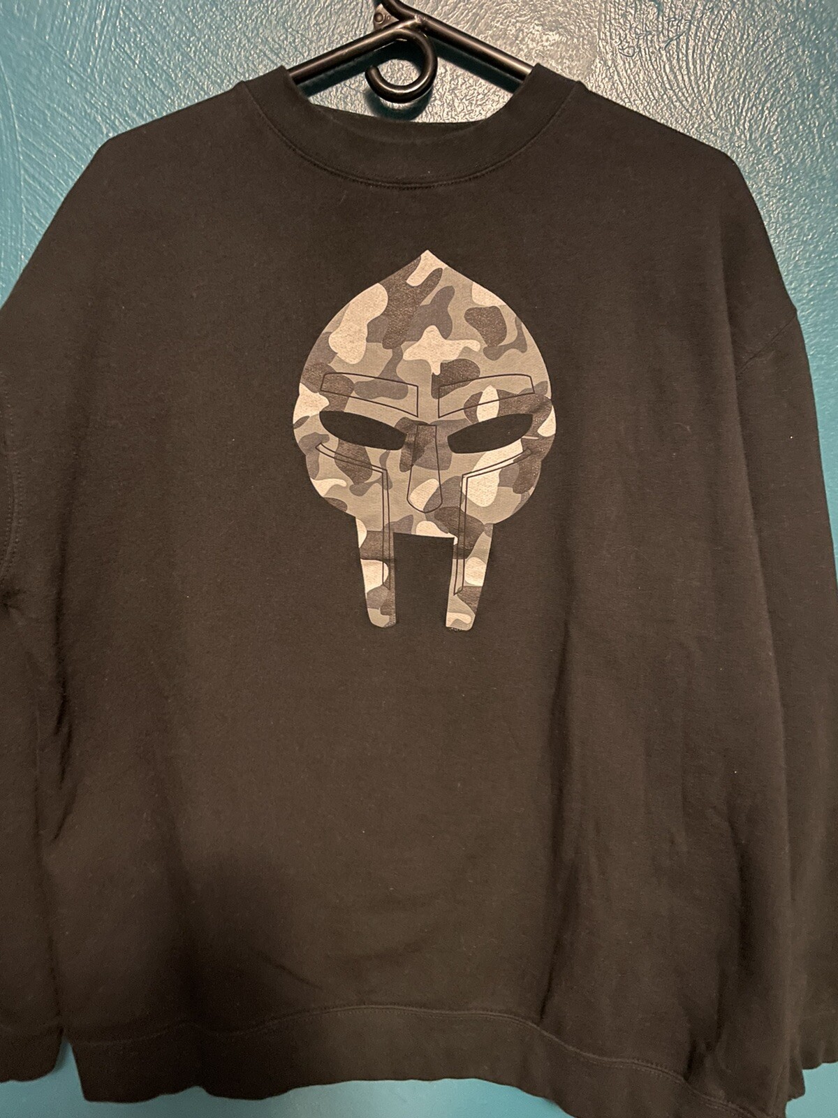 MF DOOM vintage black akomplice crewneck sweatshirt XXL Rare Authentic ...