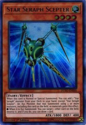Star Seraph Scepter - DUPO-EN060 - Ultra Rare - 1st Edition x1 ...