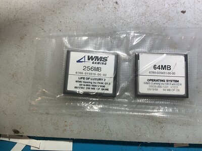 WMS WILLIAMS BB1 SLOT MACHINE SOFTWARE SET - LIFE OF LUXURY 2 | eBay