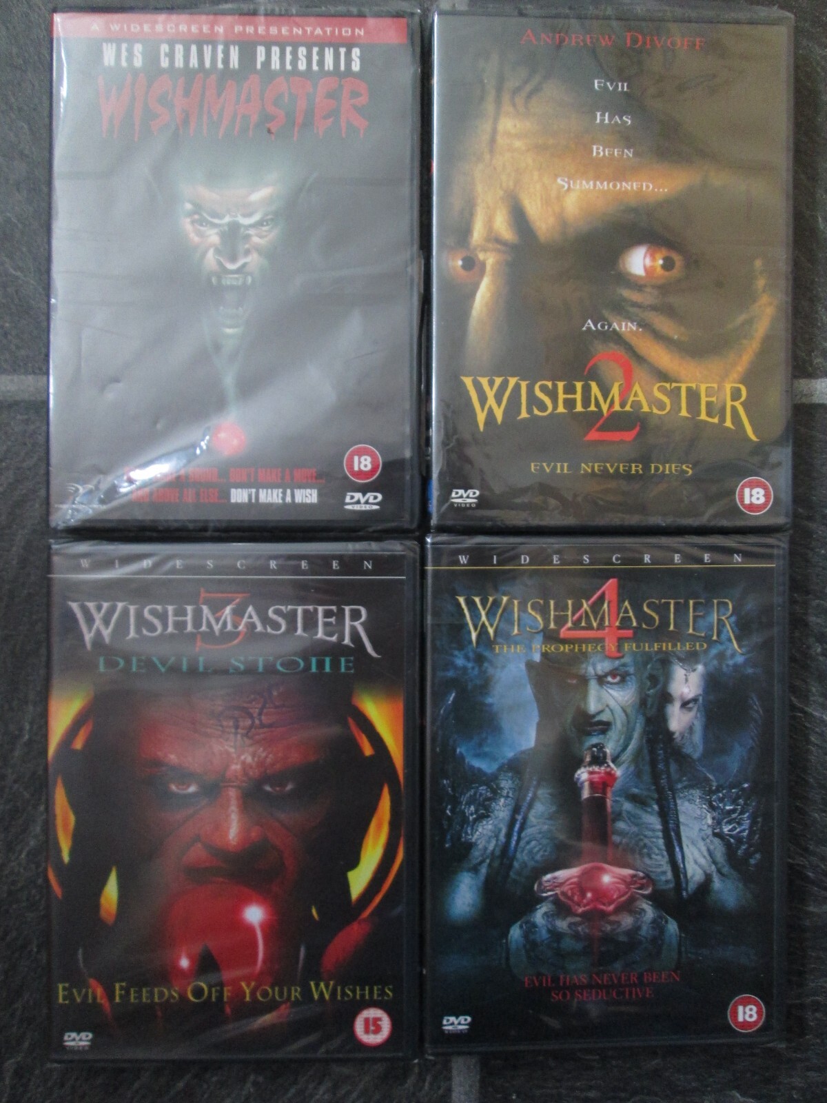 Wishmaster / Wishmaster 2 - Evil Never Dies / Wishmaster 3 - Devil ...