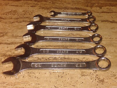 Lot 6 Sears Brand Combination Wrenches Tools | eBay
