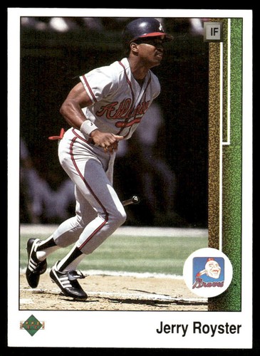 Jerry Royster 1989 Upper Deck #433 Atlanta Braves | eBay
