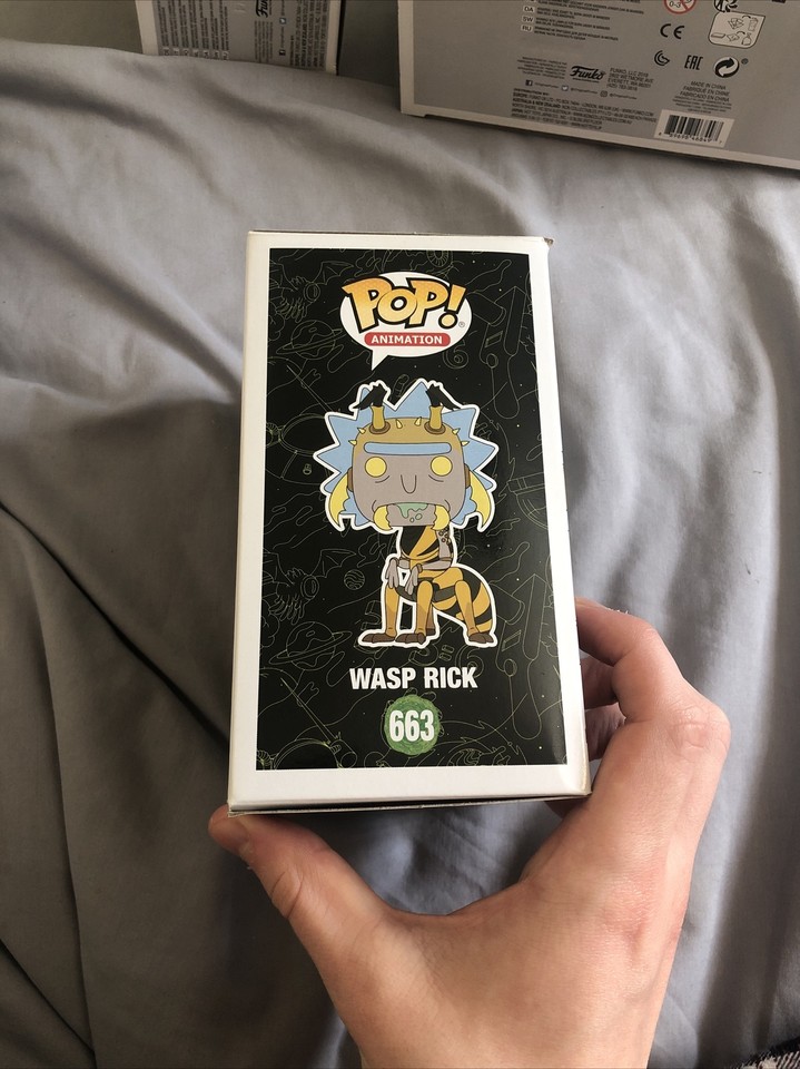 Funko Pop Rick and Morty - Wasp Rick #663 | eBay UK