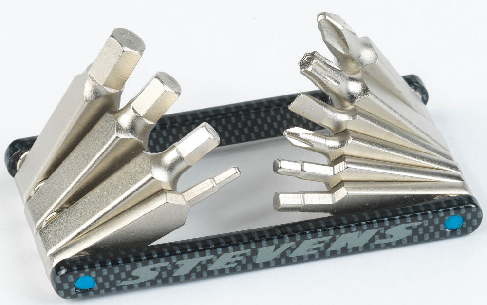 Fahrrad STEVENS Multi Tool Carbon 10 Funktionen Werkzeug Inbus Bike MTB ...