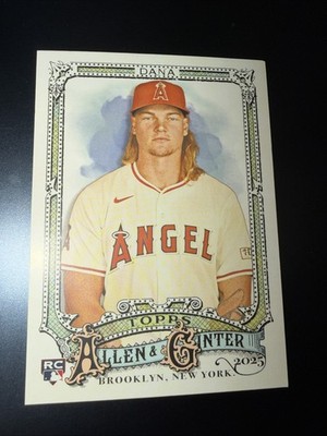 2025 Topps Allen & Ginter Baseball Caden Dana #84 RC Los Angeles Angels ...
