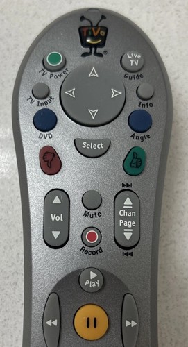 Tivo Remote SPCA-00037-000 Pre-Owned TiVo DVR DVD Combo Remote Control ...