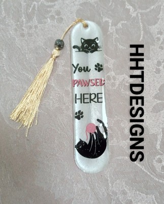 Epoxy Resin Bookmark Handcrafted. Added Natural Flame Yooperlite Stone ...