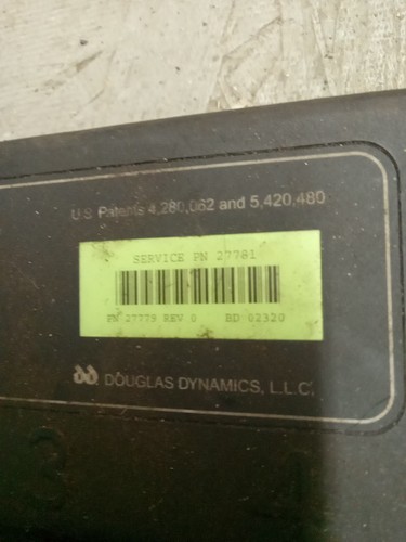 WESTERN FISHER PLOW 4 PORT ISOLATION MODULE 27781 GREEN SAME AS YELLOW ...