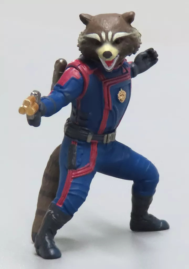 Guardians of the Galaxy Volume 3 Rocket Raccoon Mini Figur Weapon Ready ...