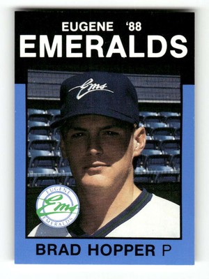1988 Best Eugene Emeralds 9 Brad Hopper BXCP14 | eBay