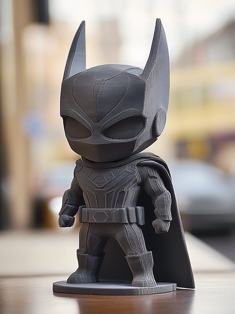 Mini Batman Figure 3d Printed 5” | eBay