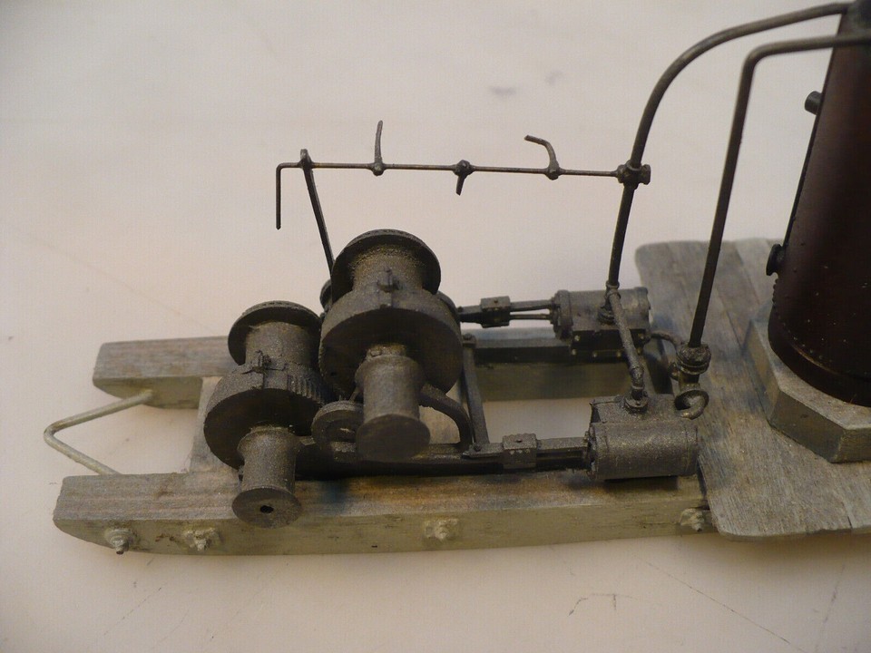 O Scale Logging Skidders Donkey Steam Engine Weathered Painted Built | eBay