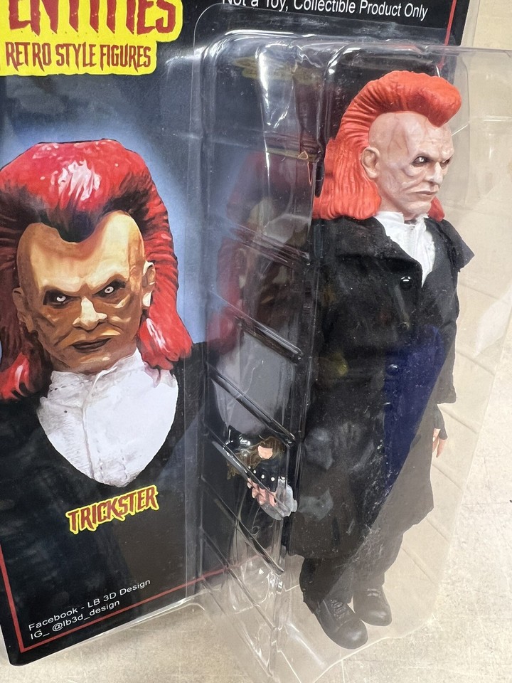 Trickster BRAINSCAN Evil Entities Retro Horror Figure 18/30 Early ...