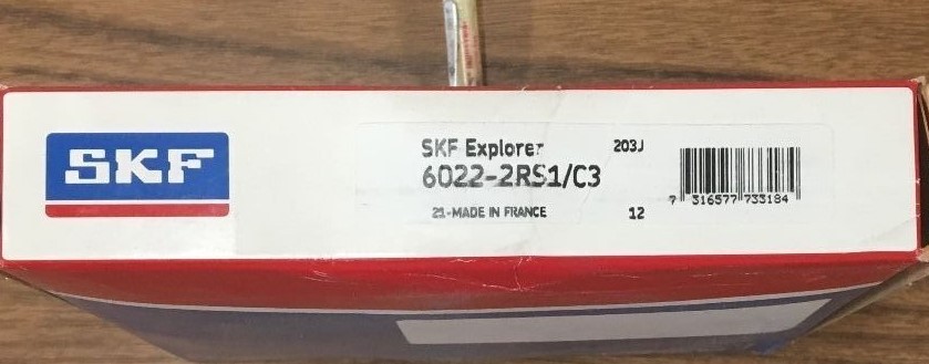6022-2RS C3 SKF Bearing 110x170x28 (mm) | eBay