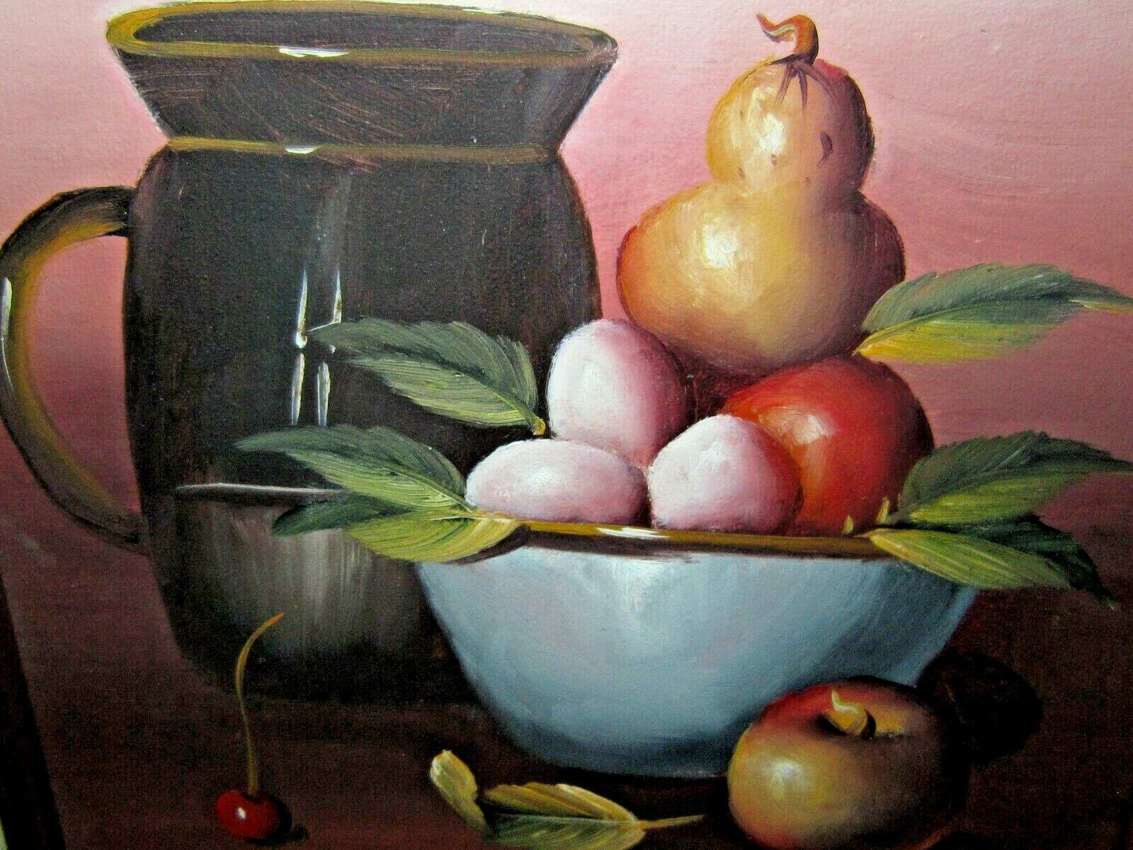 Vintage Violette de Mazia Oil Painting on Canvas of a Still Life ...