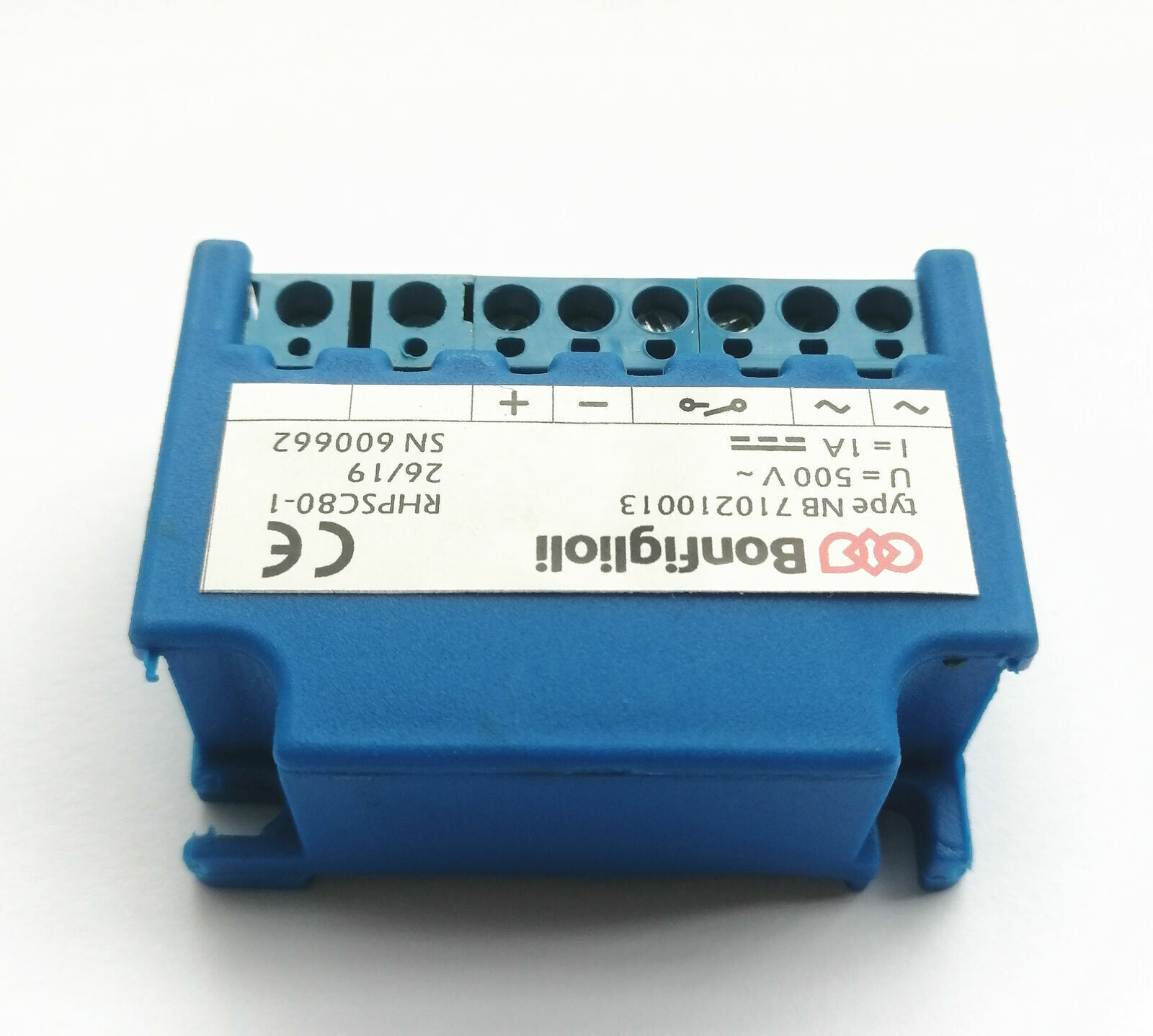 1x Bonfiglioli motor brake rectifier block type NB 710210013 RHPSC80-1 ...
