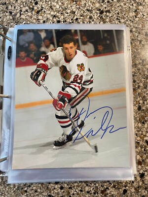 Doug Wilson Signed Autographed Chicago Blackhawks 8X10 Photo | eBay