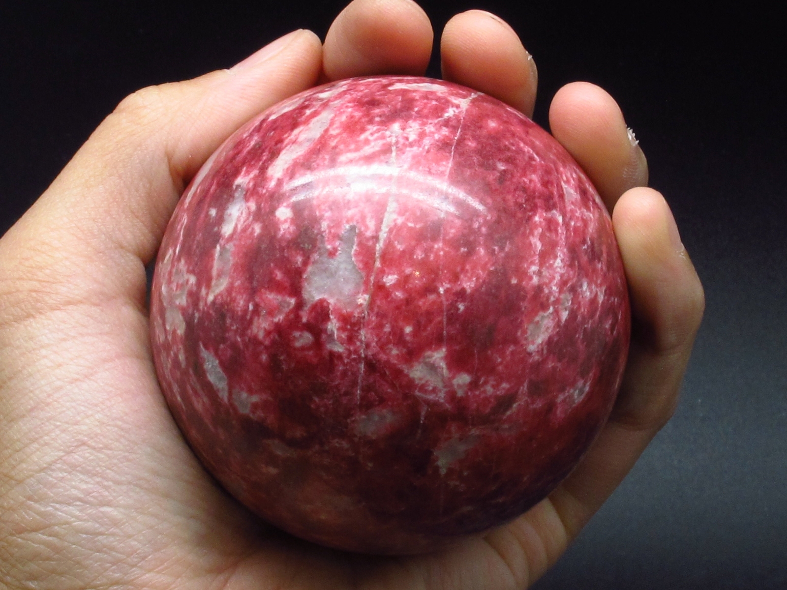 Rare Red Thulite Sphere Ball From Norway - 2.7" - 531 Grams | eBay
