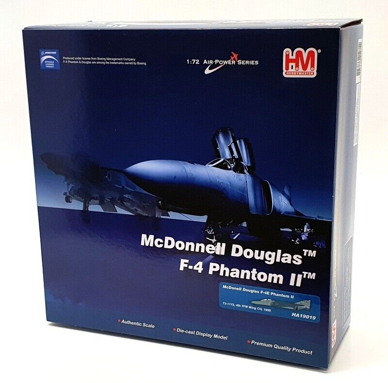 Hobby Master 1/72 Scale HA19019 - McDonnell Douglas F-4 Hobby Master 1/72 Scale HA19019 - McDonnell Douglas F-4