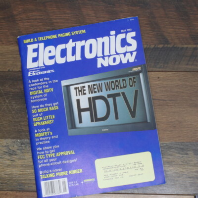 Electronics Now Magazine [May:1993] Telephone Paging System | eBay