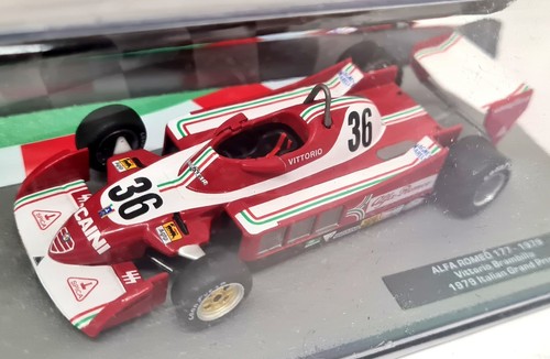 Atlas 1/43 Alfa Romeo 177 '79 Vittorio Brambilla Italian GP Diecast ...