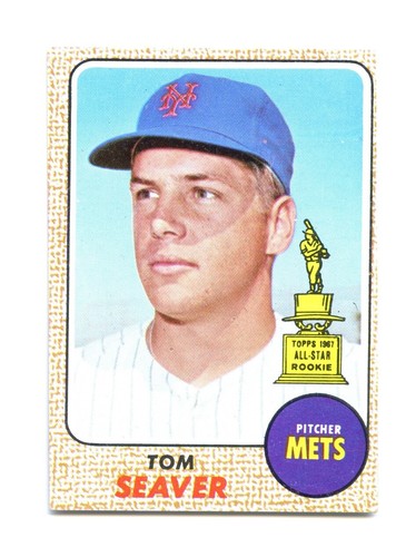 1968 Topps Baseball Card #45 Tom Seaver RC Mets EX | eBay