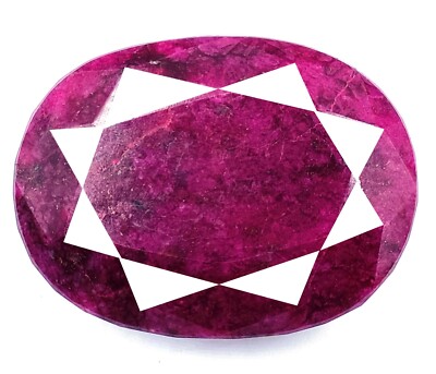 Excellent 709 Ct Natural Red Ruby Oval Shape EGL Certified Loose ...