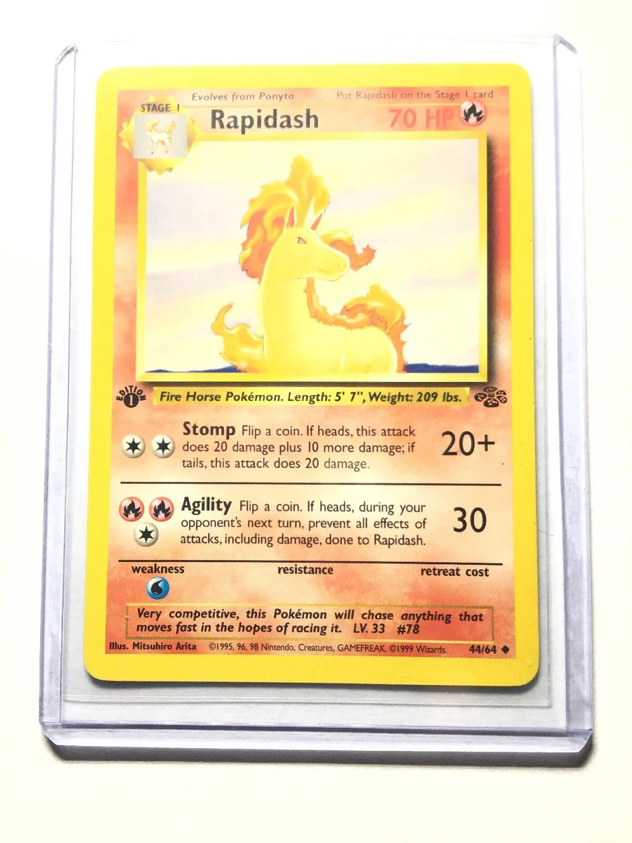 Rapidash Pokemon Card