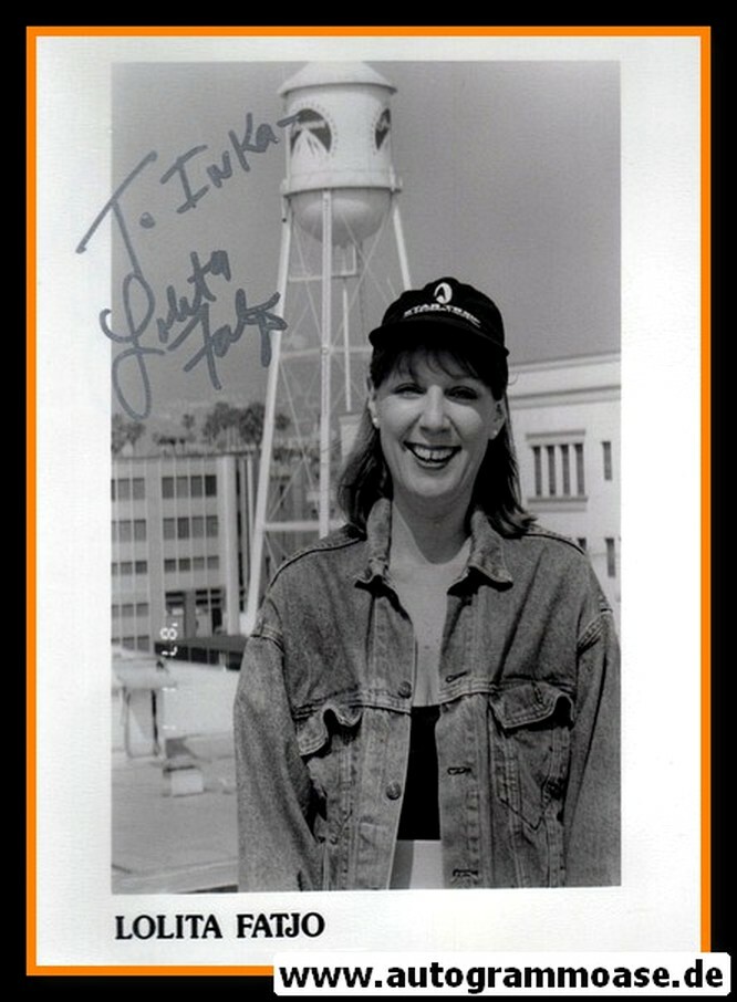 Autogramm Film (USA) | Lolita FATJO | 2000er (Portrait SW) | eBay