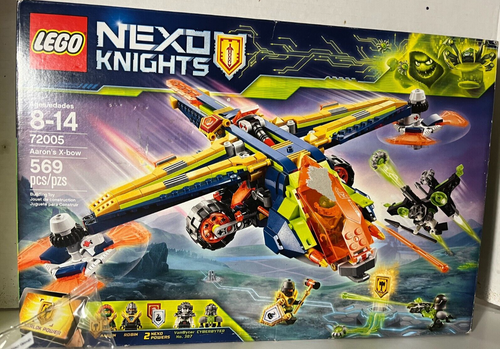 Lego Nexo Knights-- 72005 - Aaron's X-Bow--569 pcs-- New--OPENED BOX ...
