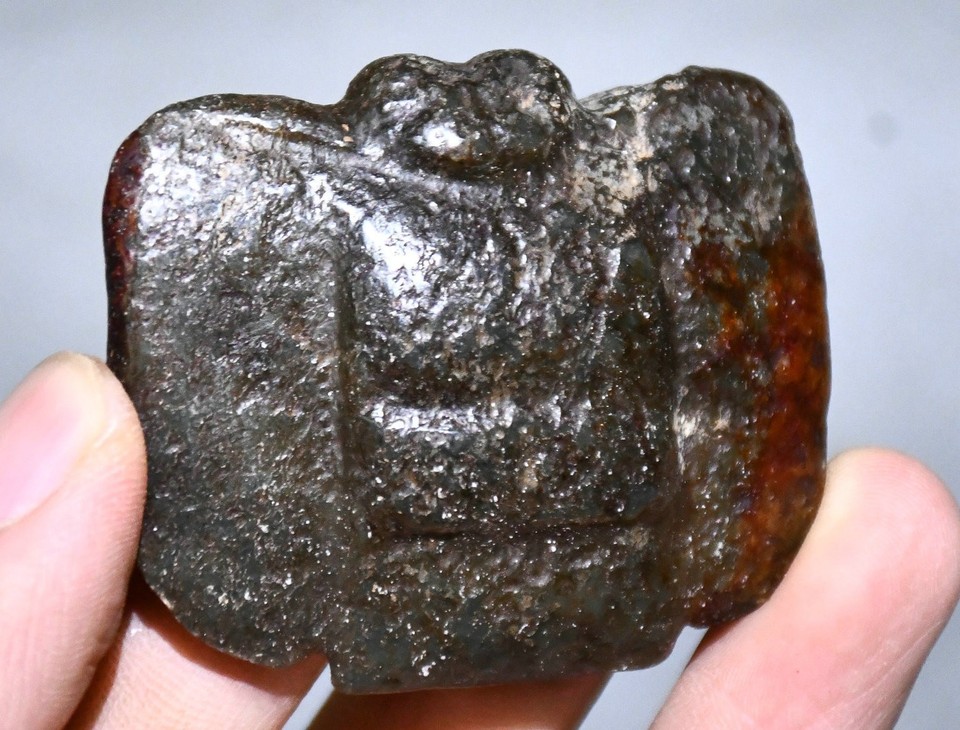 2.4''Chinese Hongshan Culture Carved Eagle Hawk Falcon Bird Amulet ...