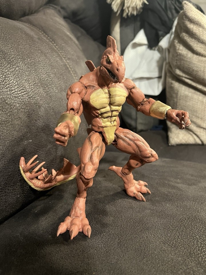Marvel Legends Custom STEGRON - Spider Man Ka-Zar Zabu Lizard Rhino ...