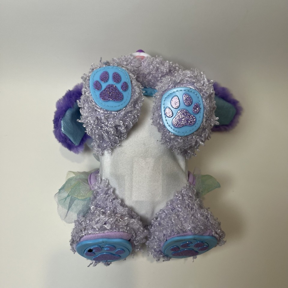Present pets Fairy Puppy Blossom interactive plush toy Purple Works | eBay