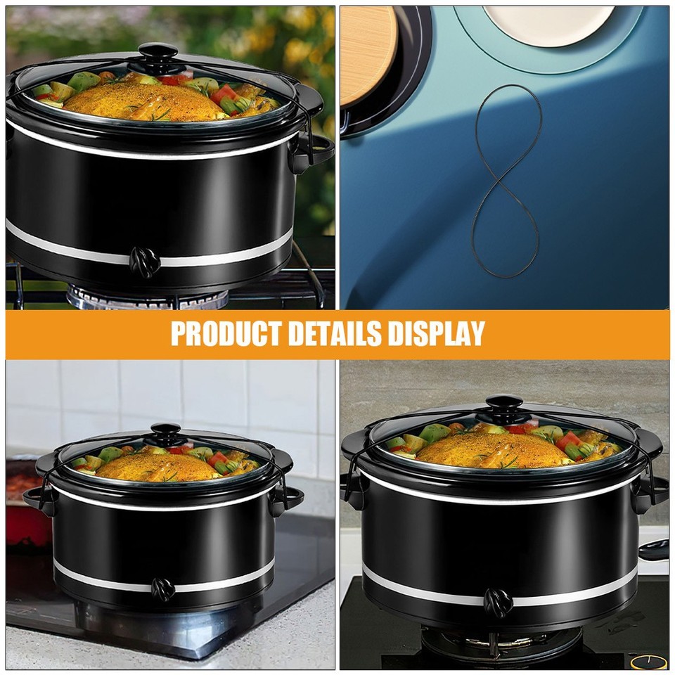 2 Pcs Replacement Lid Latch Belts Pot Lock Convenient Rubber Bands | eBay