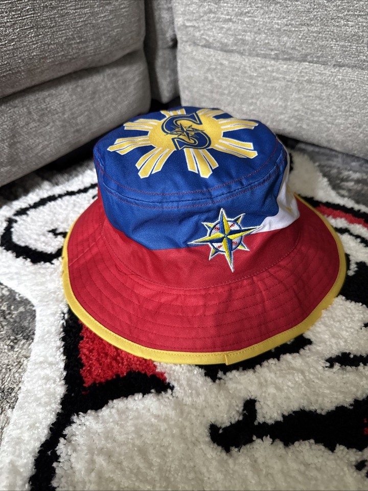 2025 Seattle Mariners Filipino Heritage Night Bucket Hat | eBay