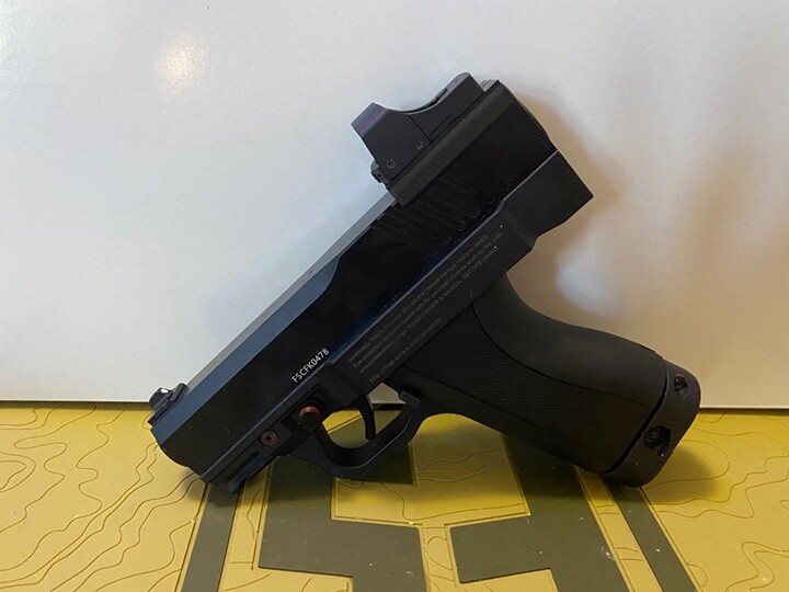 First Strike FSC Paintball Marker Custom Red Mount (READ DESCRIPTION ...