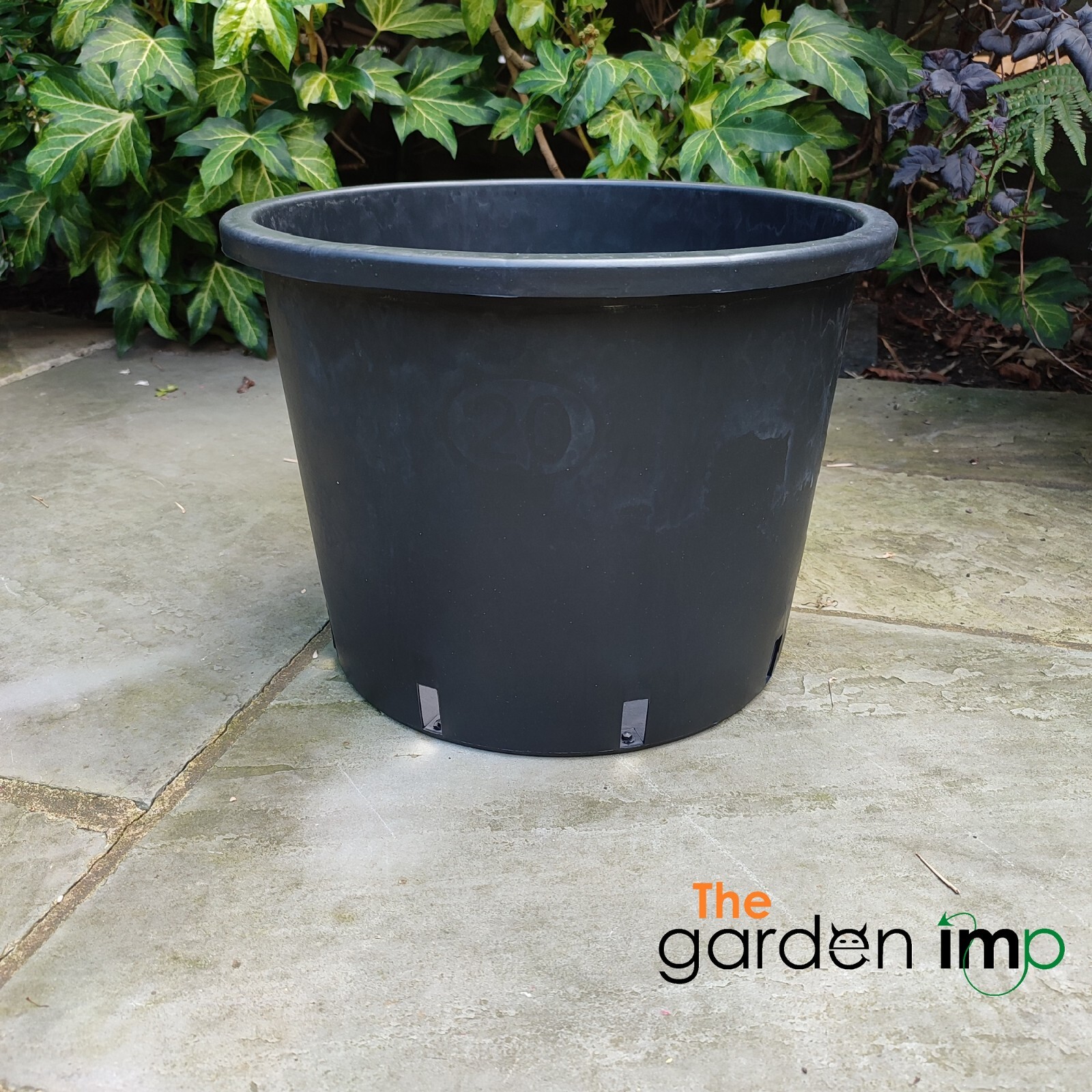 Heavy Duty Plant Pots Outdoor Garden Tall Squat Flower Plastic Planter ...