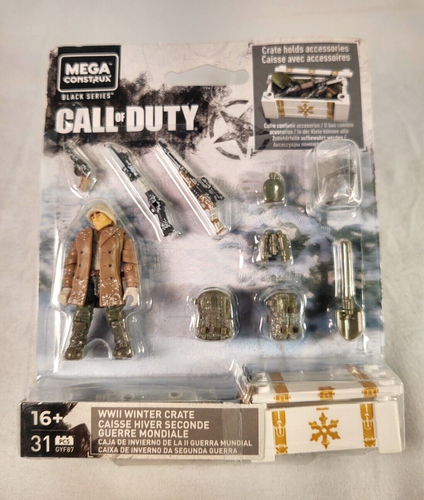 Mega Construx Black Series Call Of Duty WW2 Winter Crate GYF87 - Brand ...
