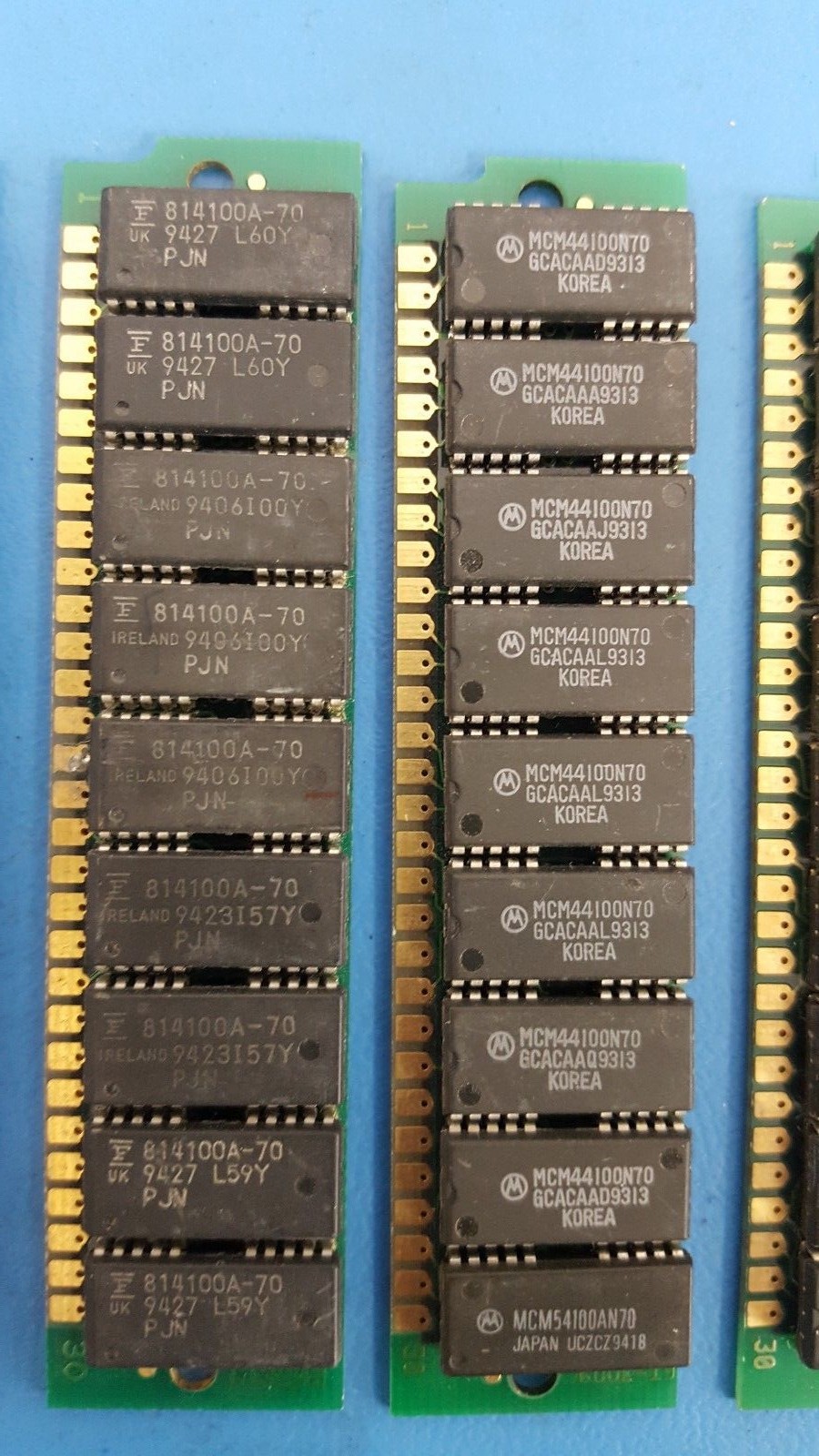 RAM Memory, 30 PIN, RAM, Module, FPM, 30P, Lot of 9 Pcs | eBay