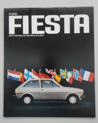 Original 1978 Ford Fiesta Sale Brochure CB | eBay