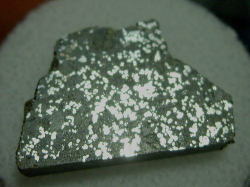 2.38 grams NWA 1827 ( 1 0f 9 class Mesosiderite-C ) Meteorite slice ...